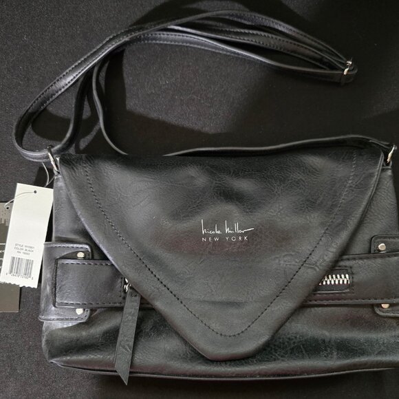 Nicole by Nicole Miller | Bags | Nwt Nicole Crossbody Black Purse ...